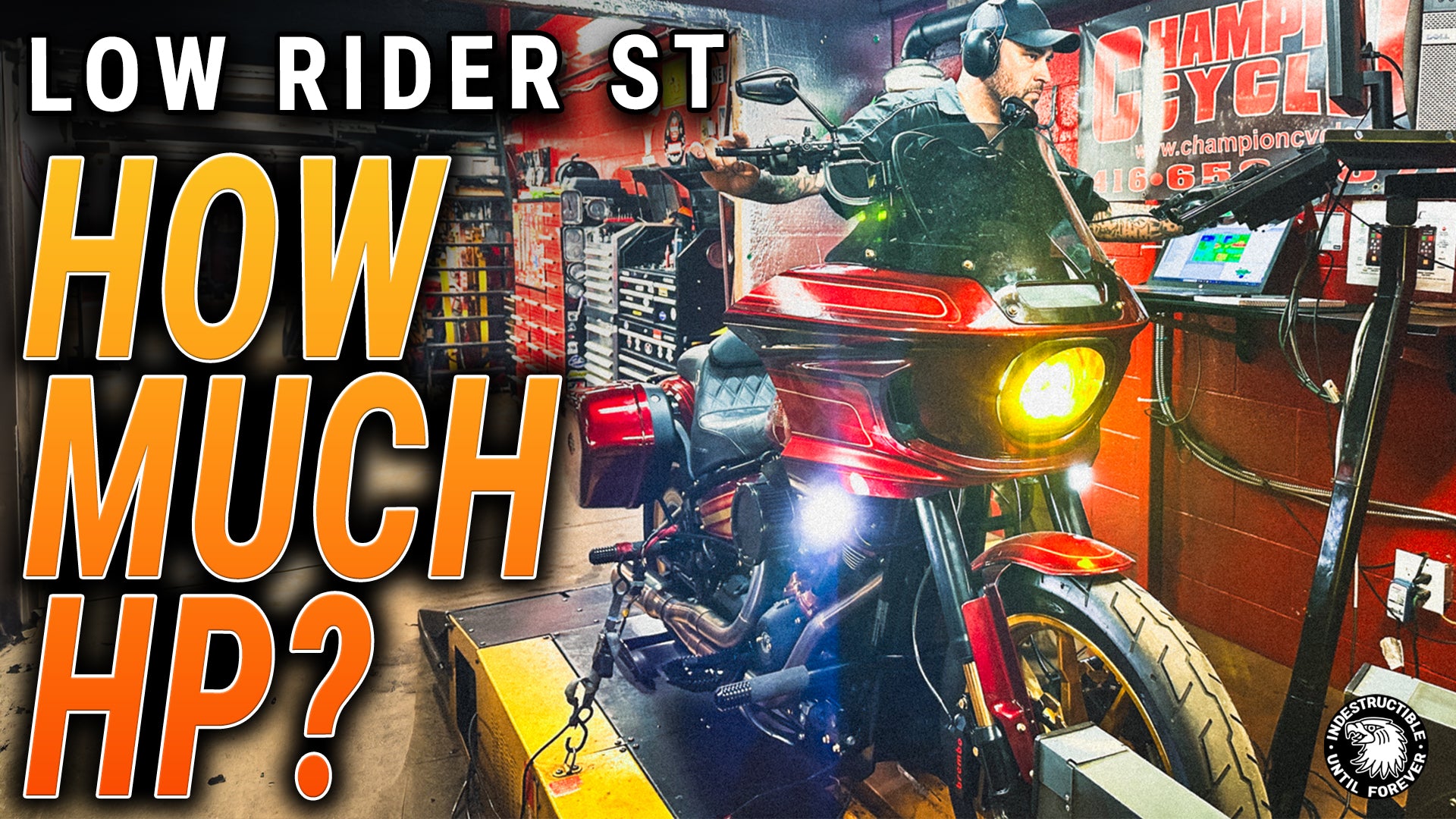 Stage 4 Harley-Davidson Low Rider ST | DYNO TUNE!! – Indestructible MFG