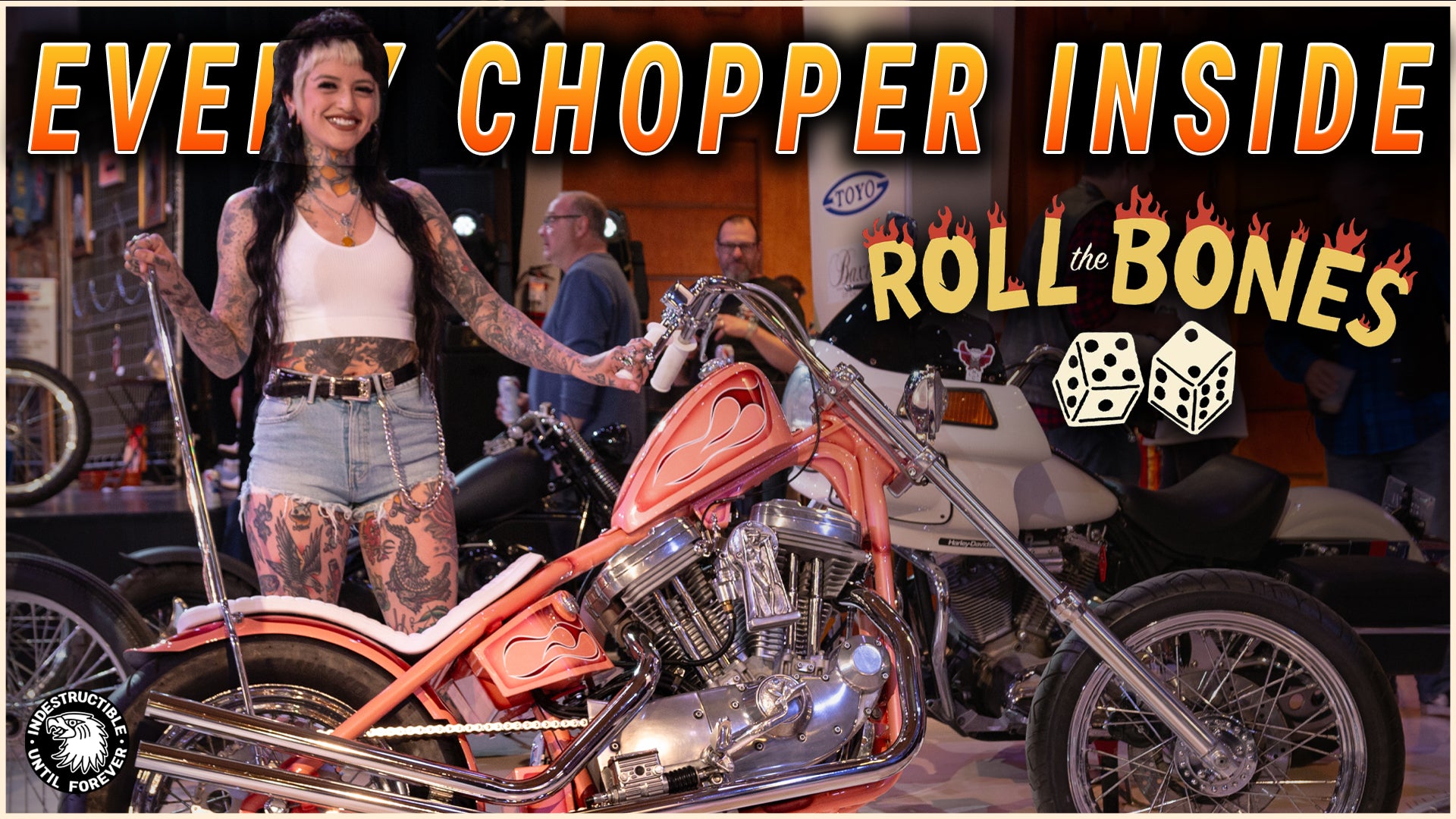 Inside Look: Roll The Bones Motorcycle Show 2024 – Indestructible MFG
