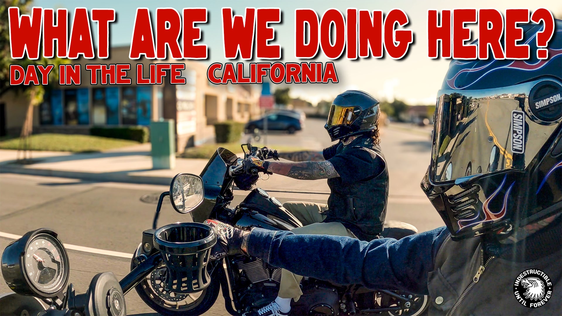 Riding Low Rider S Harley Davidson's | Day In The Life in California ...